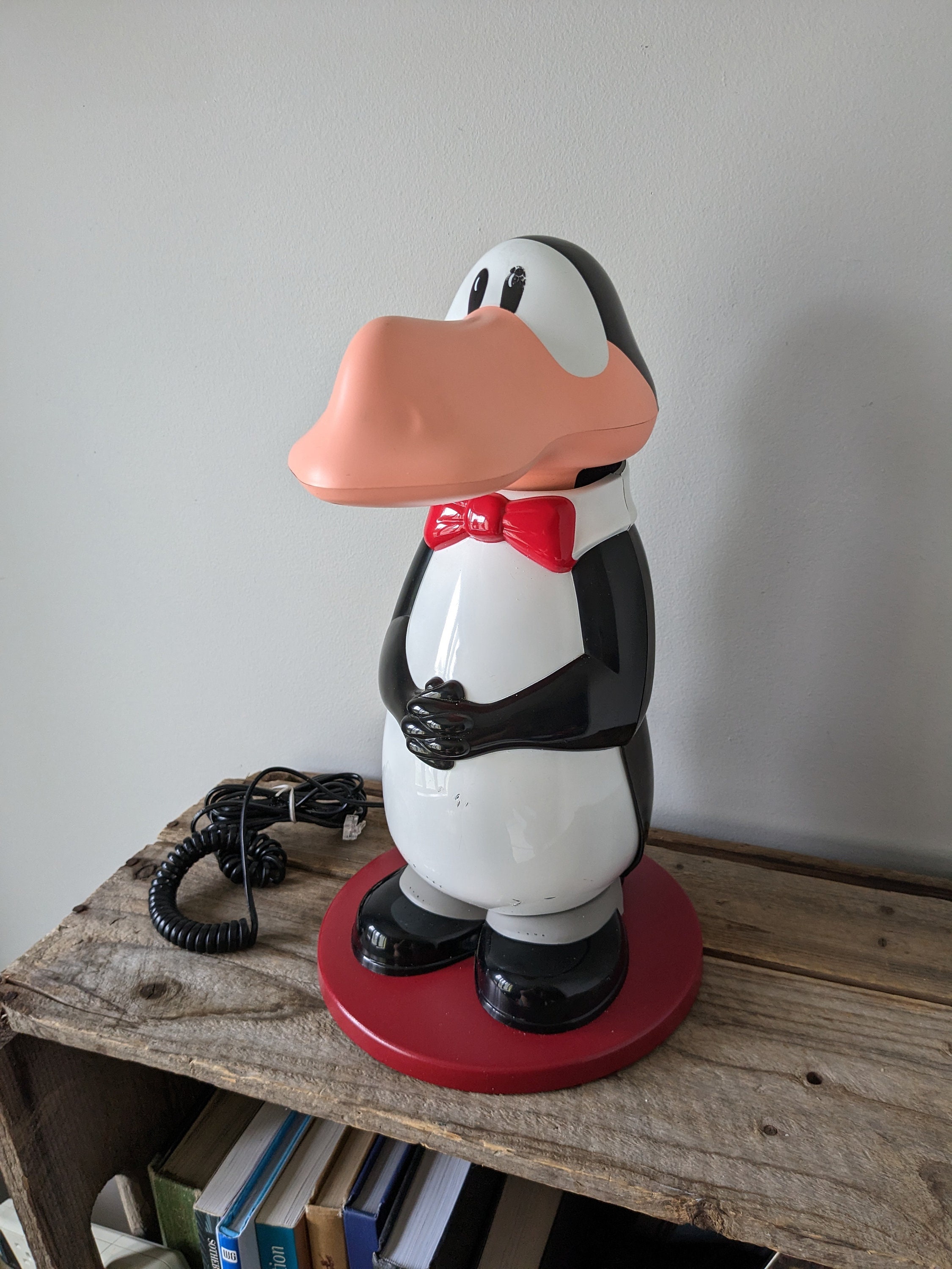 1987 Penguin OPUS TYCO Phone, Penguin Turns His Head When You Answer ...