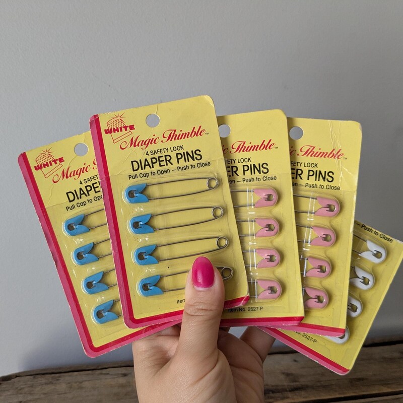 Vintage Diaper Pins - Etsy