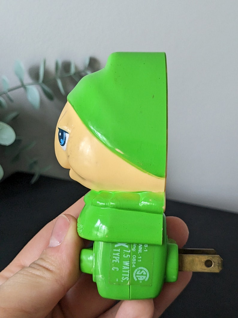 RARE 1984 Hasbro GLO WORM Nursery Lights 80s Plug in Night - Etsy