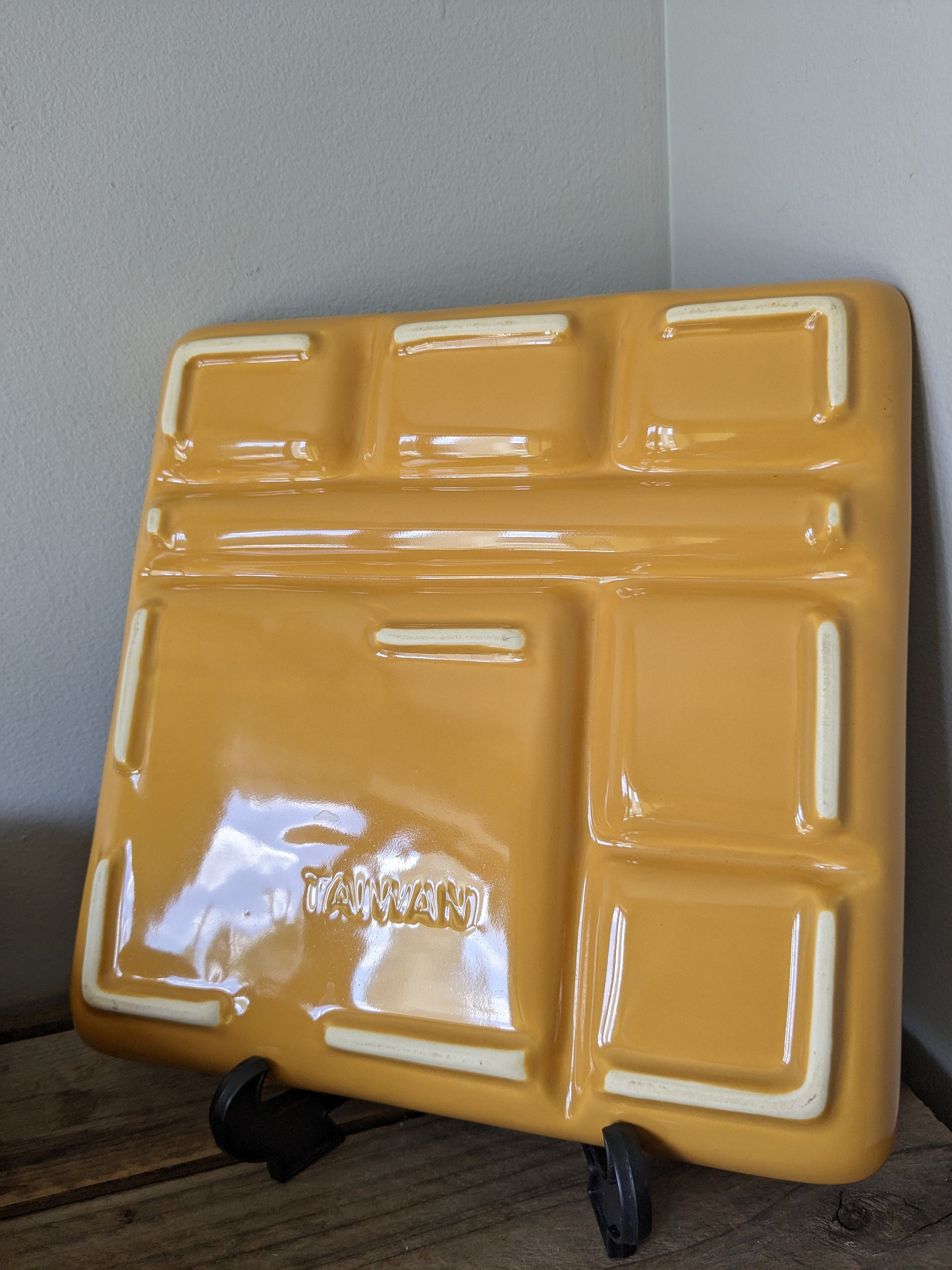 Divided Square Shape Fondue Plates Set of 6 4 Dip Dishes - Etsy