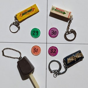 FOOD & DRINKS Keychain Galore, Vintage 70's to 90's Fruits, Beverages ...
