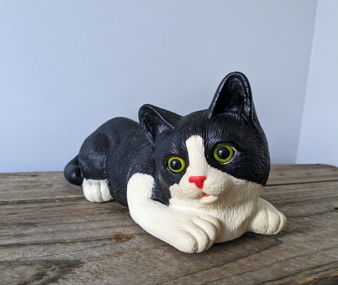 80s Meow Meow-kitty Tuxedo Cat 1-piece Phone, Vintage Collectible ...