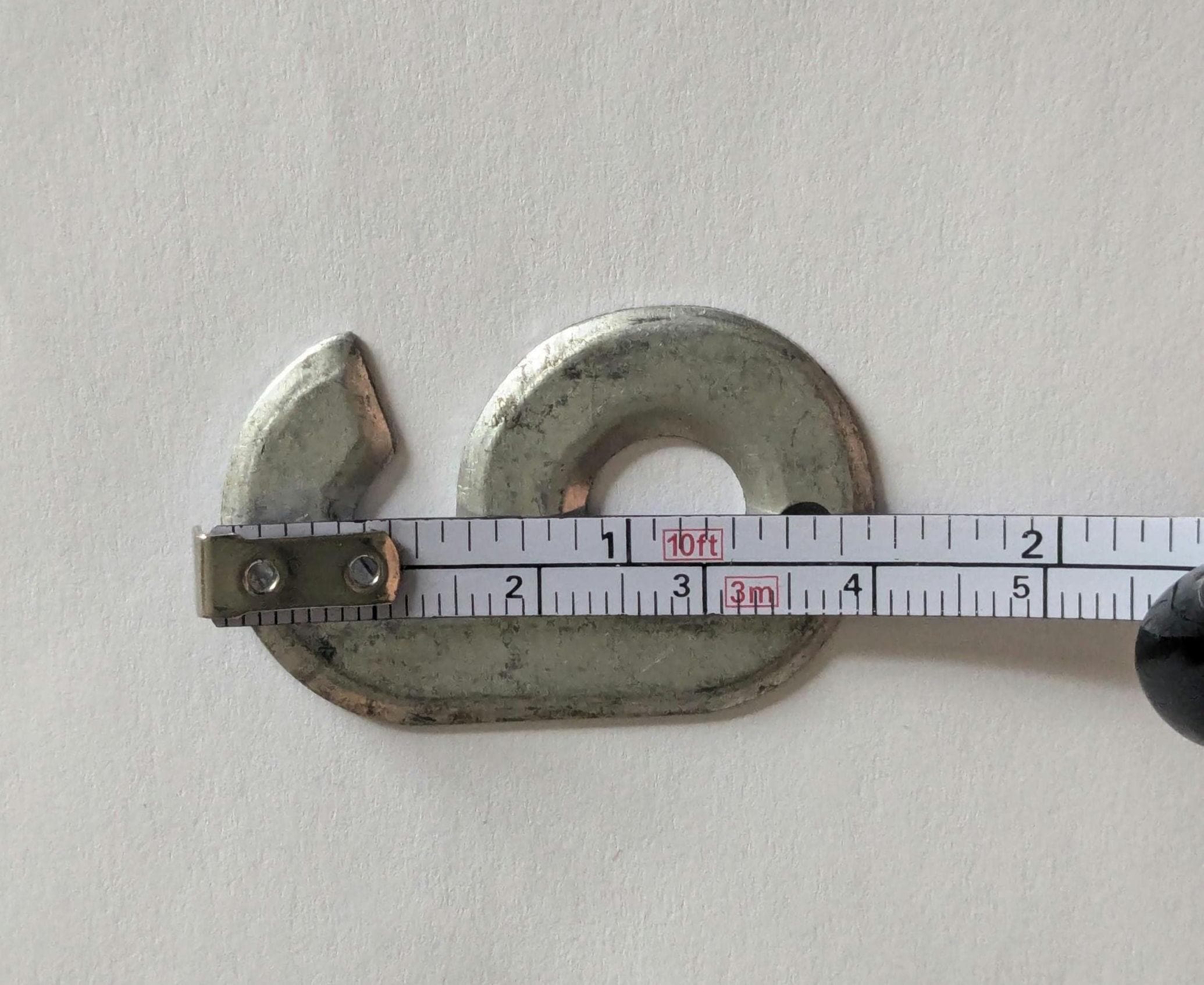 Vintage Address Numbers - 1.5" Small Metal Number - Sign Number ...