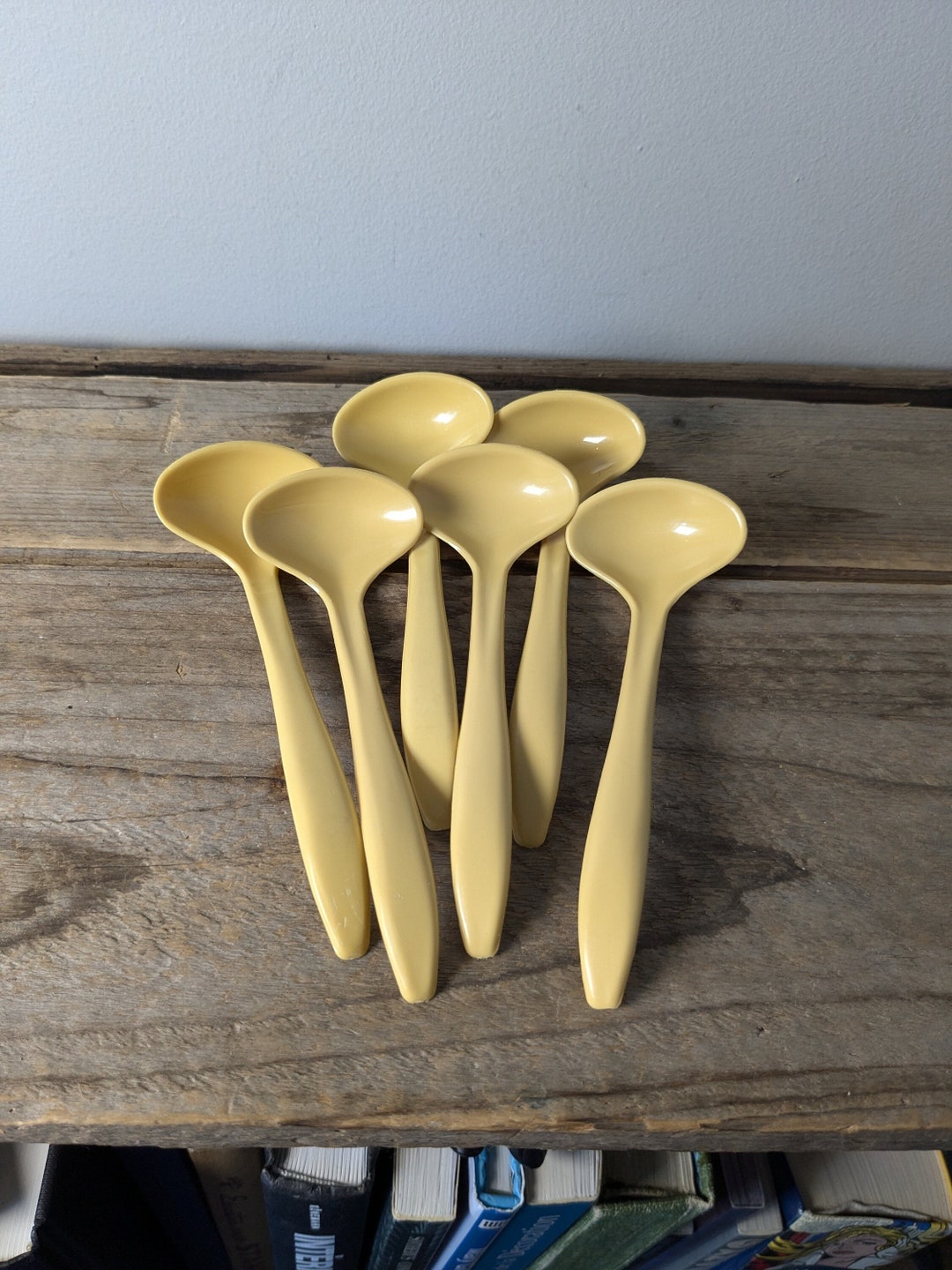 RETRO TUPPERWARE 70s-80s Small Ladle Spoons, Set of 6, Vintage Plastic ...