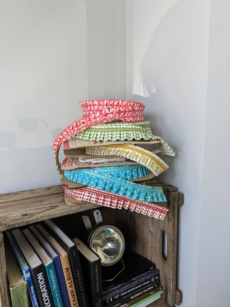 Vintage MCM 60s Pleated Shelf Edging Decorative Edge Trims - Etsy