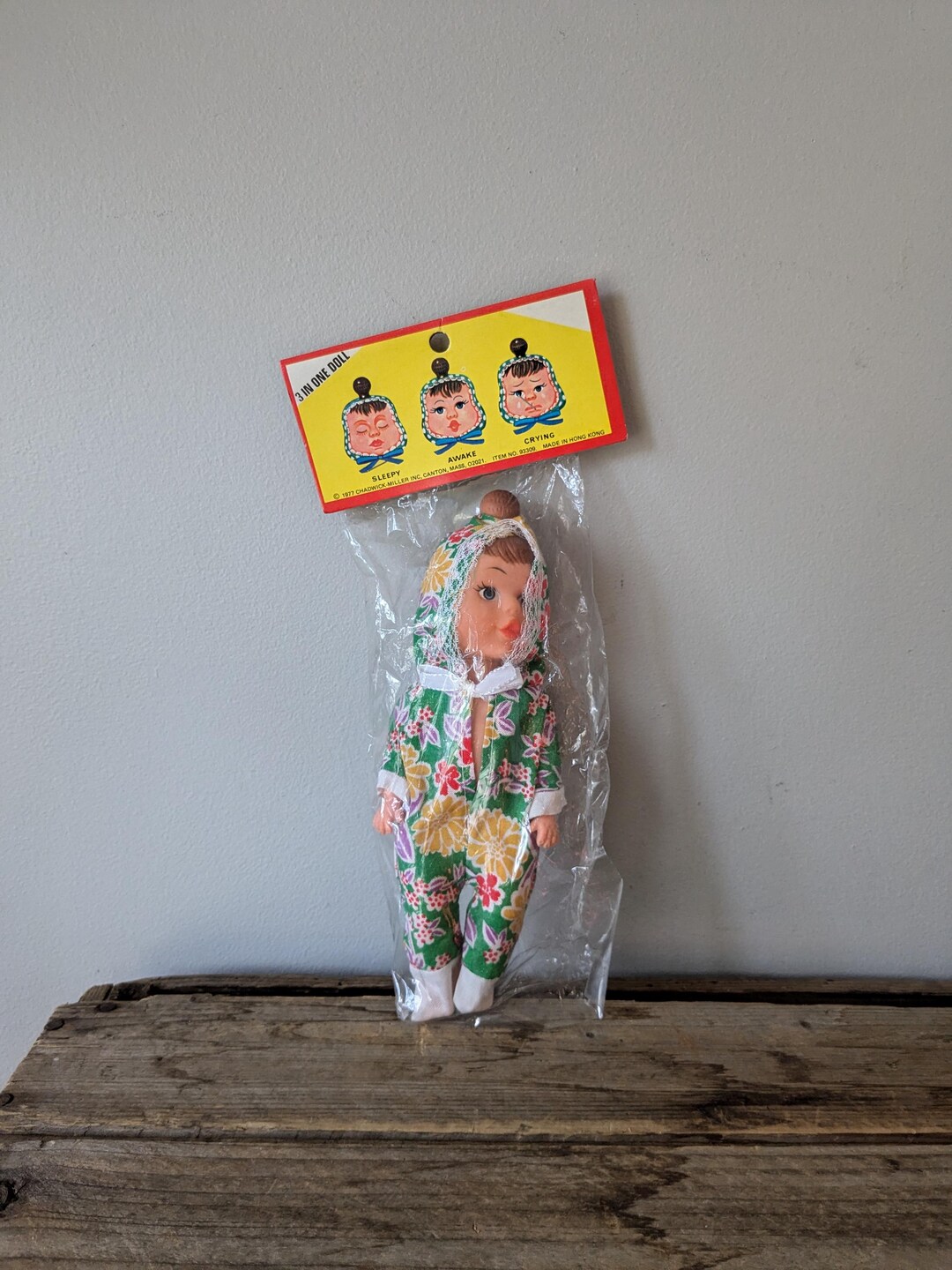 1977 NOS Three Faced Doll in Original Packaging, Chadwick-miller Doll ...
