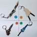 SHARP STUFF Keychain Galore, Vintage 70's to 90's, Fun Shape Pocket ...