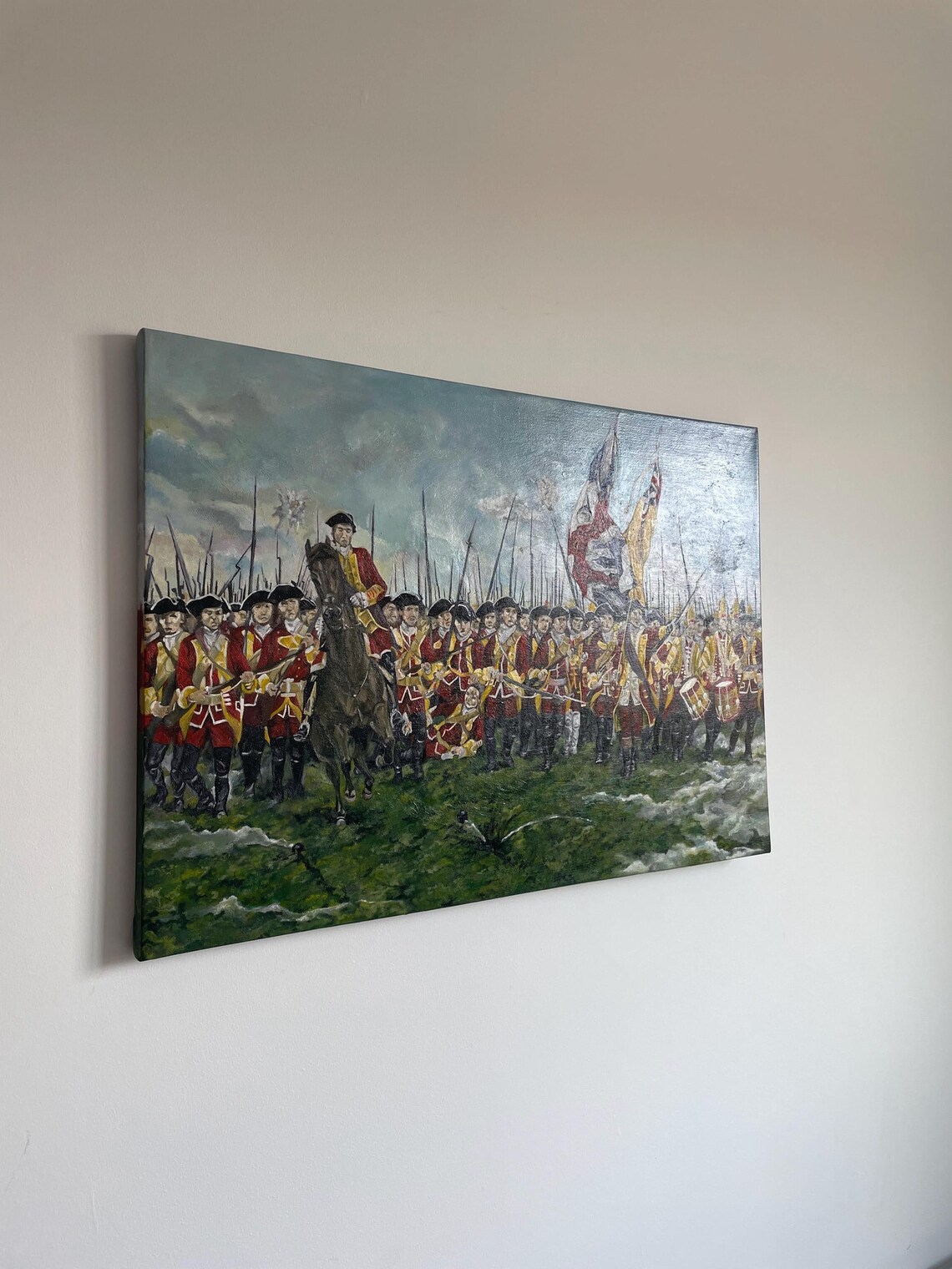Custom Military Art Oil Painting - Etsy