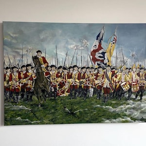 Bespoke Military Art Oil Painting - Etsy
