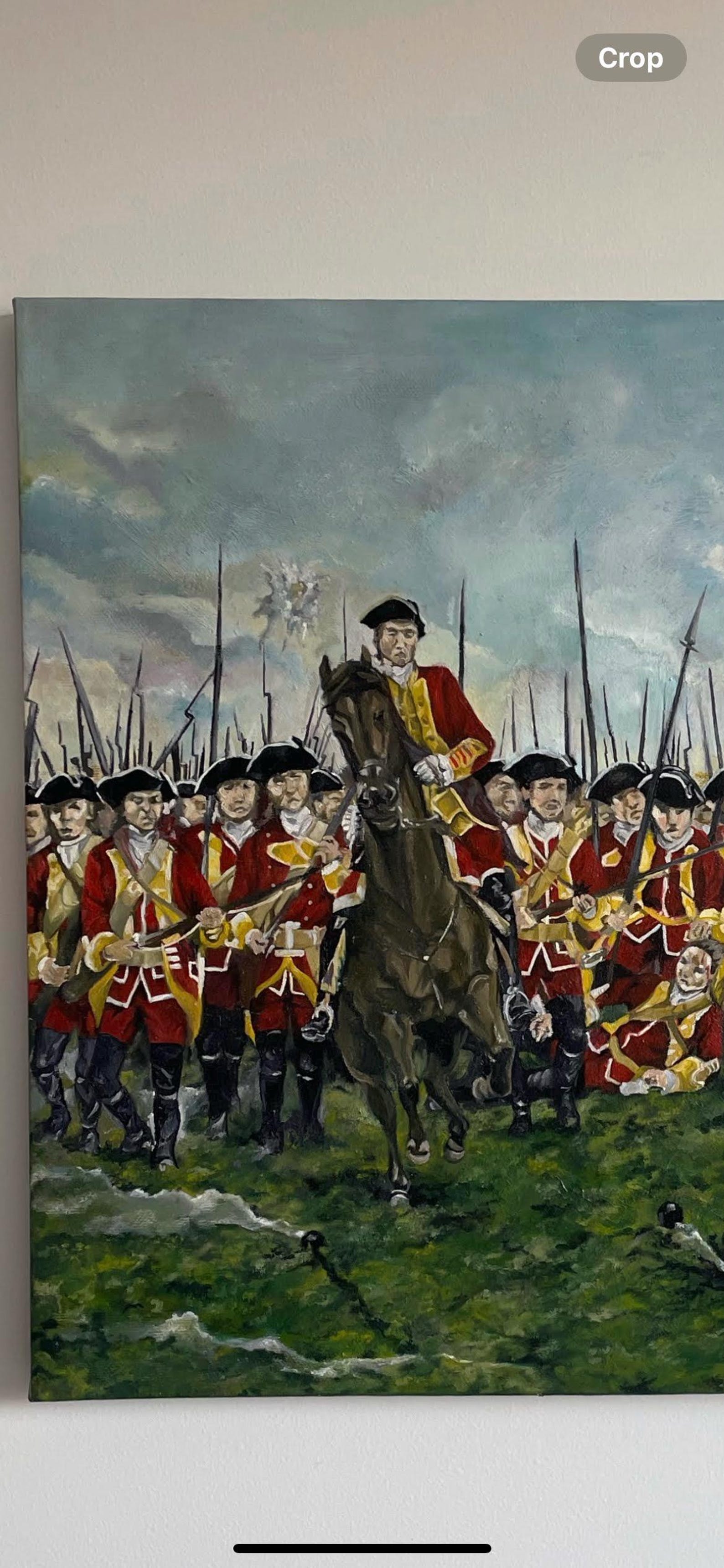 Custom Military Art Oil Painting - Etsy