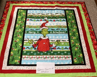 Dr Seuss' How the Grinch Stole Christmas Quilt Kit - Etsy