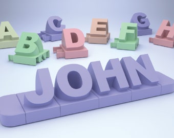 Stl File Letters - Etsy