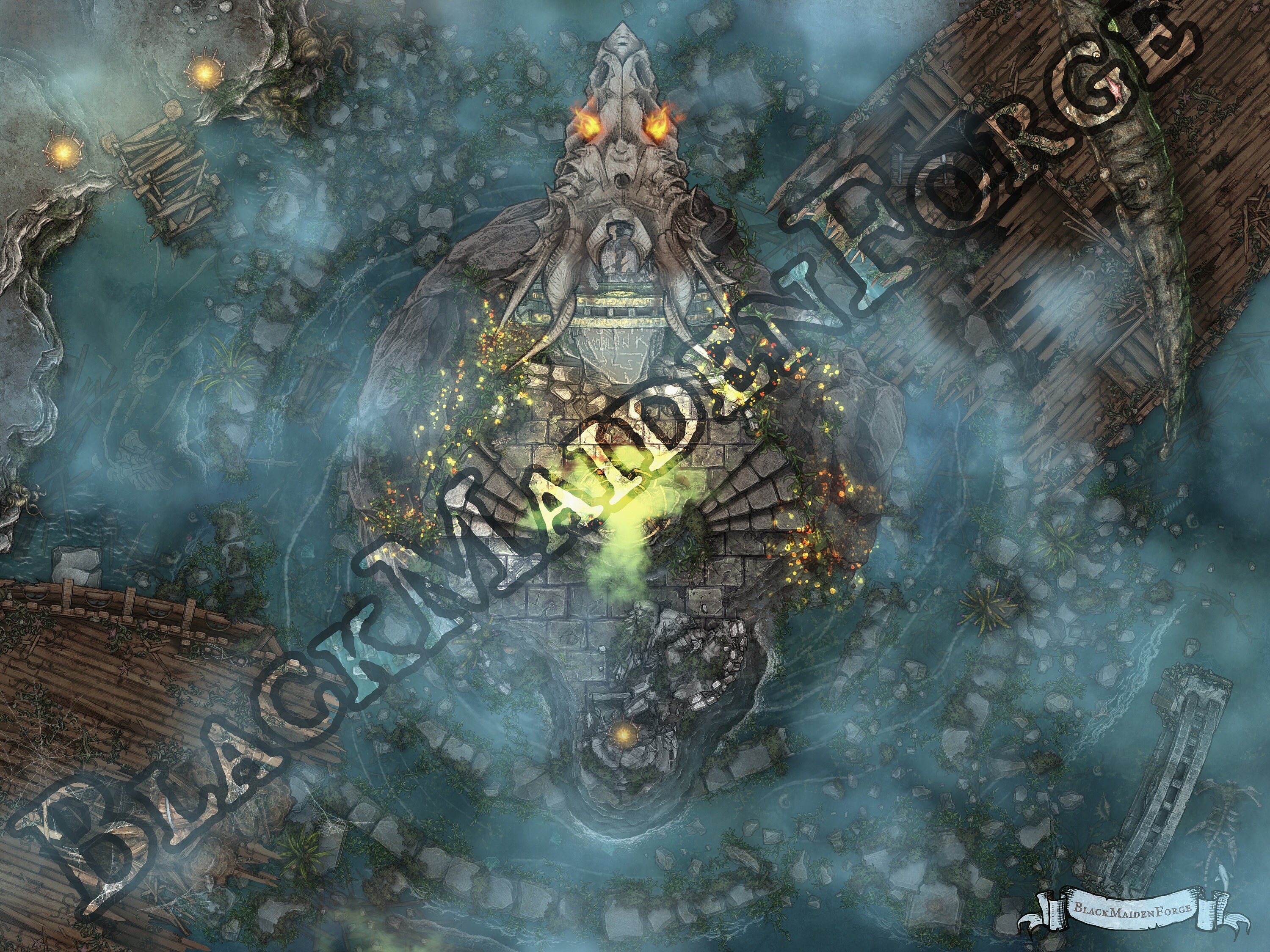 Battle Maps- Hideouts - Etsy