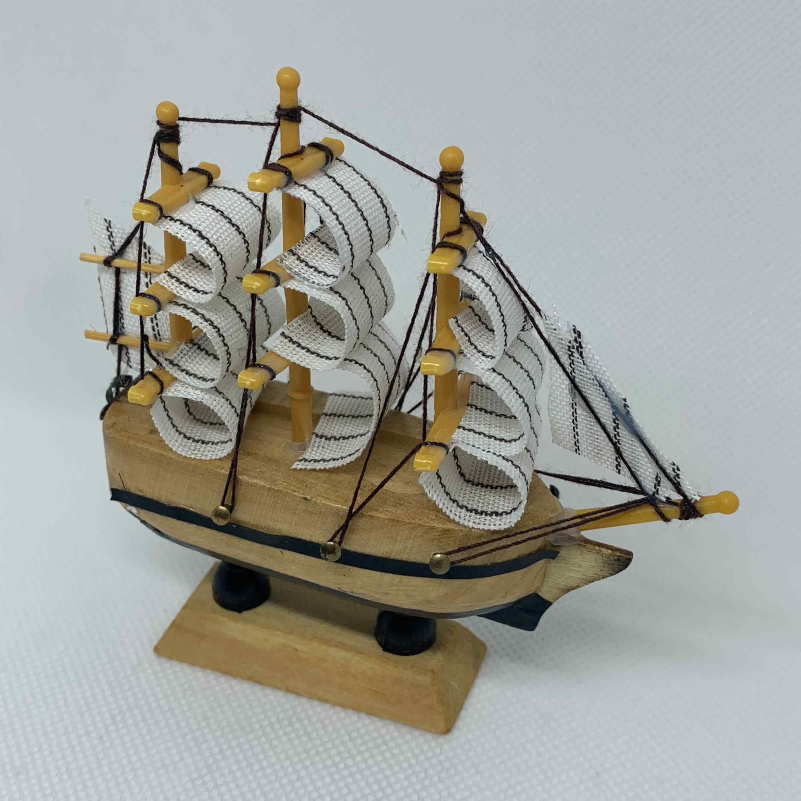 Mediterranean Ship Model, Elegant Design, Unique Nautical Decor, Home ...