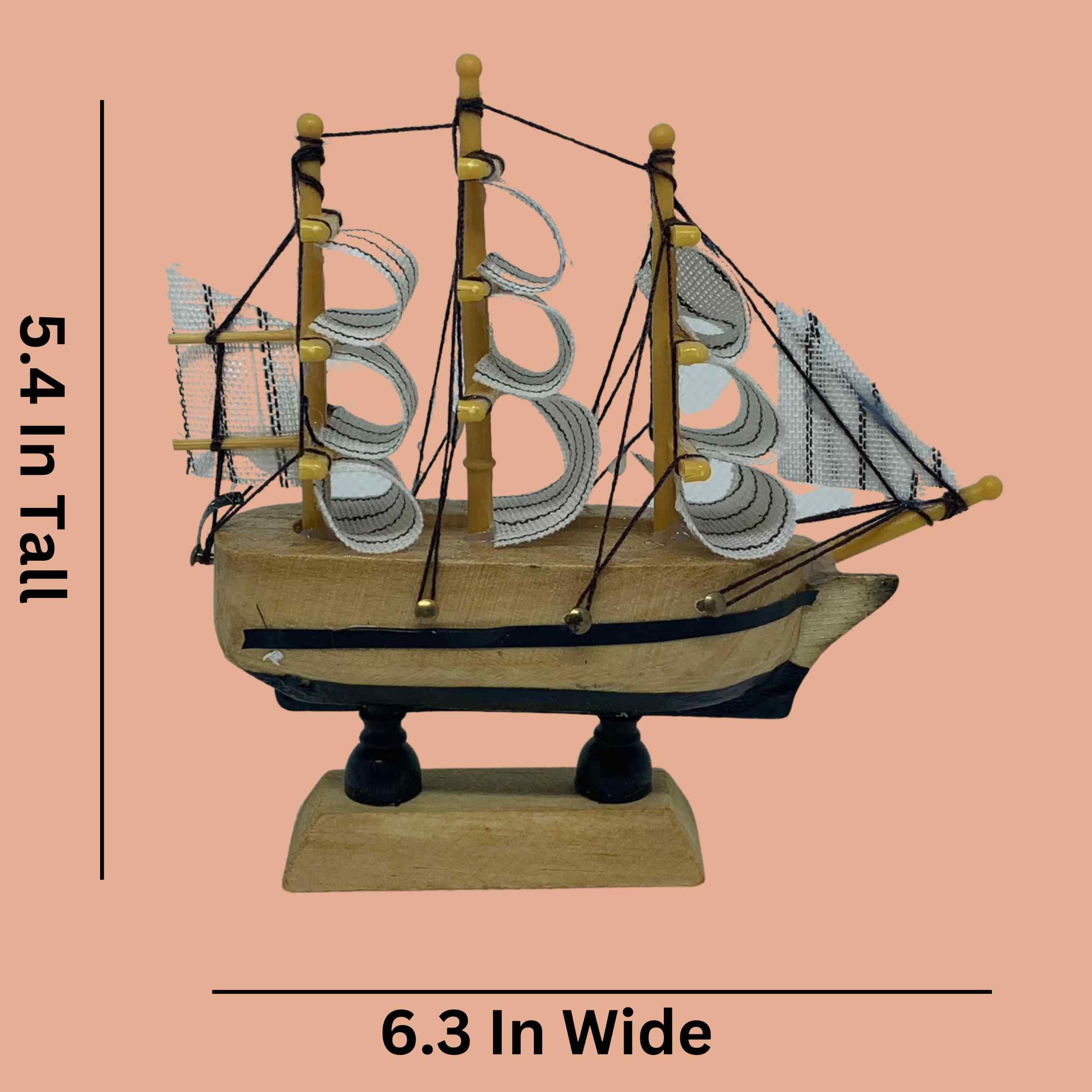 Mediterranean Ship Model, Elegant Design, Unique Nautical Decor, Home ...