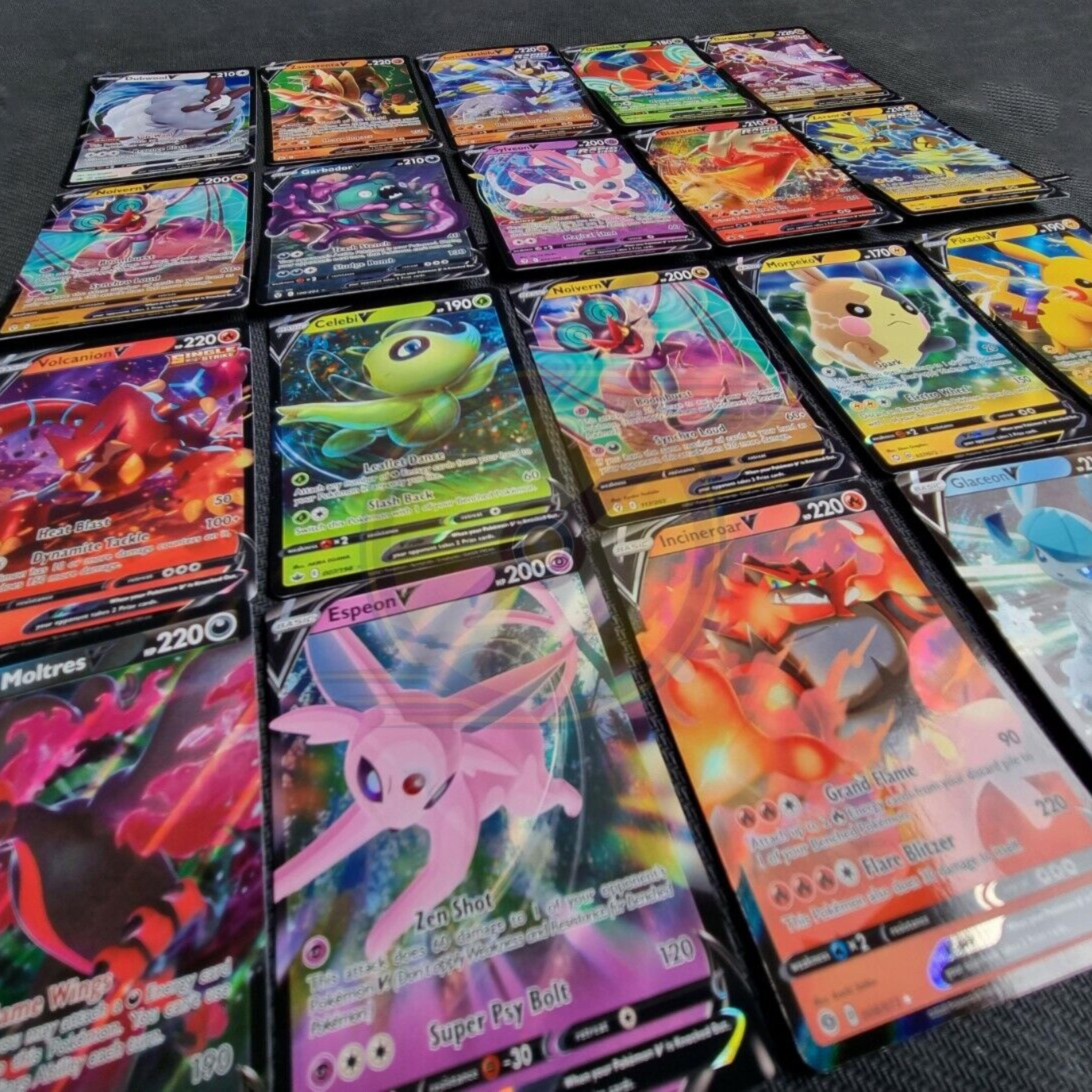 Pokémon Cards Ultra Rare Pokémon Card Pack Guaranteed 1 Ultra Rare Card And 24 Holosreverse
