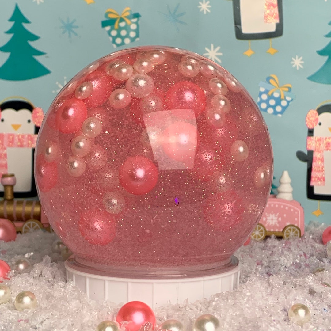 MAGICAL PEARLS Snow Globe Clear Slime - Etsy