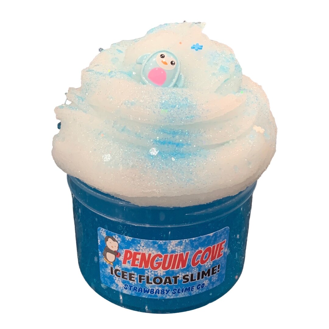 PENGUIN Cove-scented Icy Float Slime - Etsy