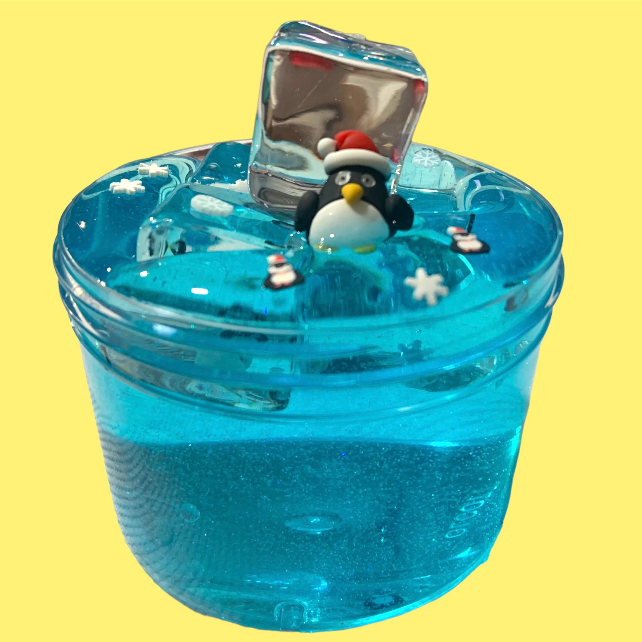 PENGUIN Cove-scented Icy Float Slime - Etsy