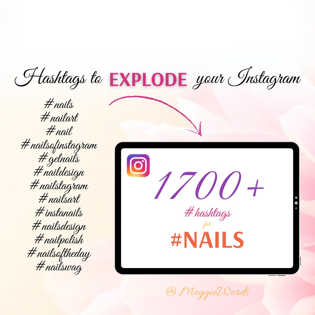 Instagram Hashtags for #NAILS, 1700+ Best Tags for Instagram, Keywords ...