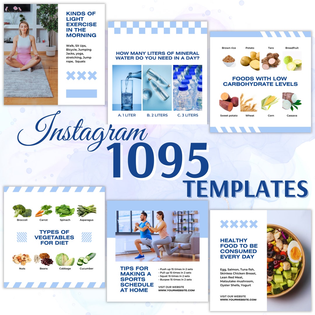 Instagram Templates: Feed & Portrait Posts, Insta Stories - Social ...