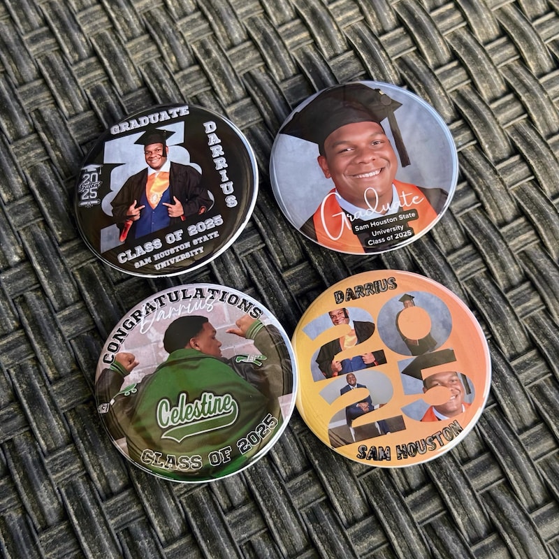 Grad Buttons Pins - Etsy