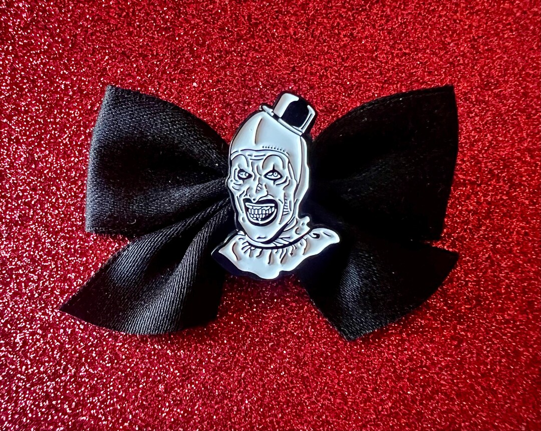 Art the Clown Terrifier Alligator Hair Clip - Etsy