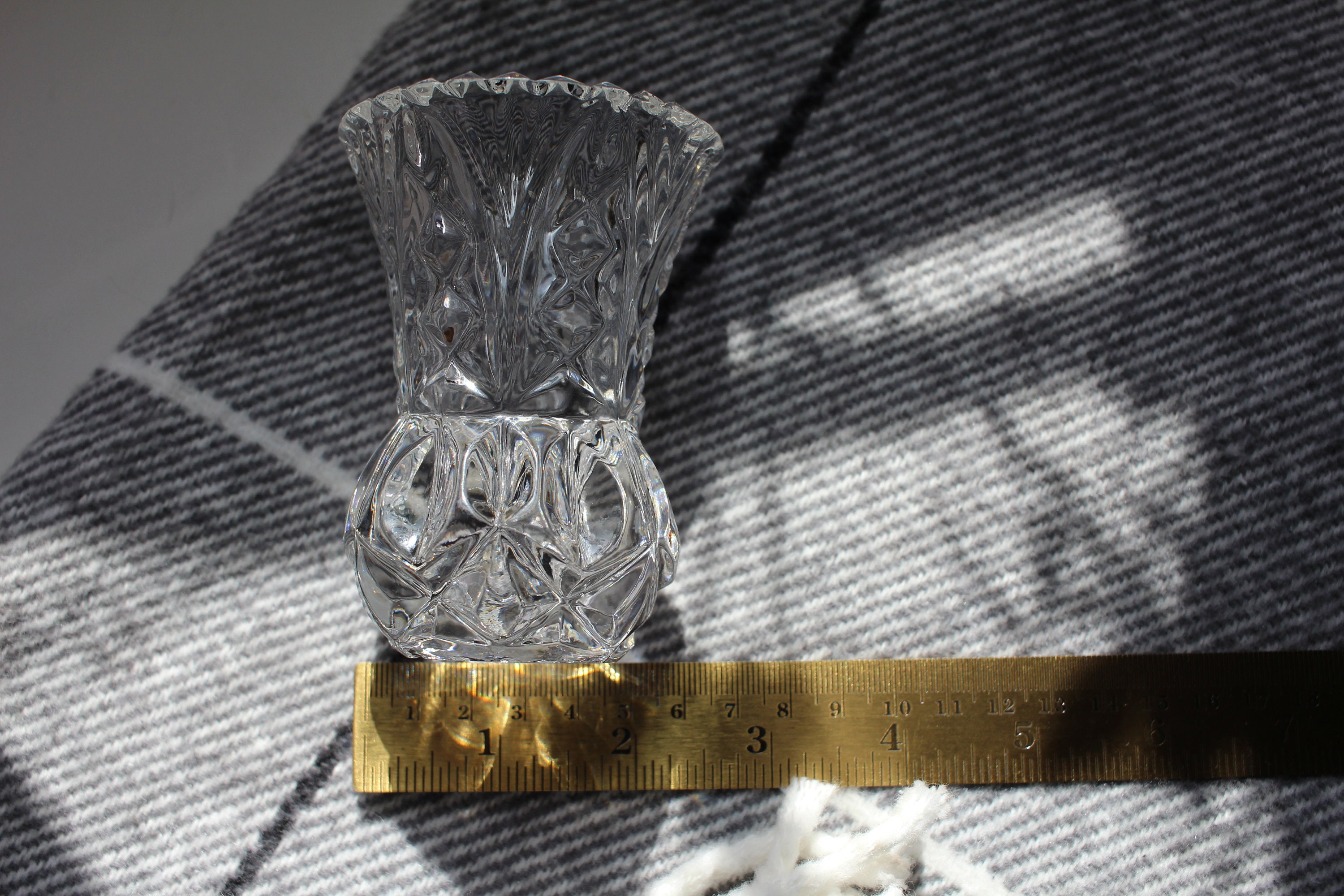 Crystal Bud Vase by Princess House - Etsy