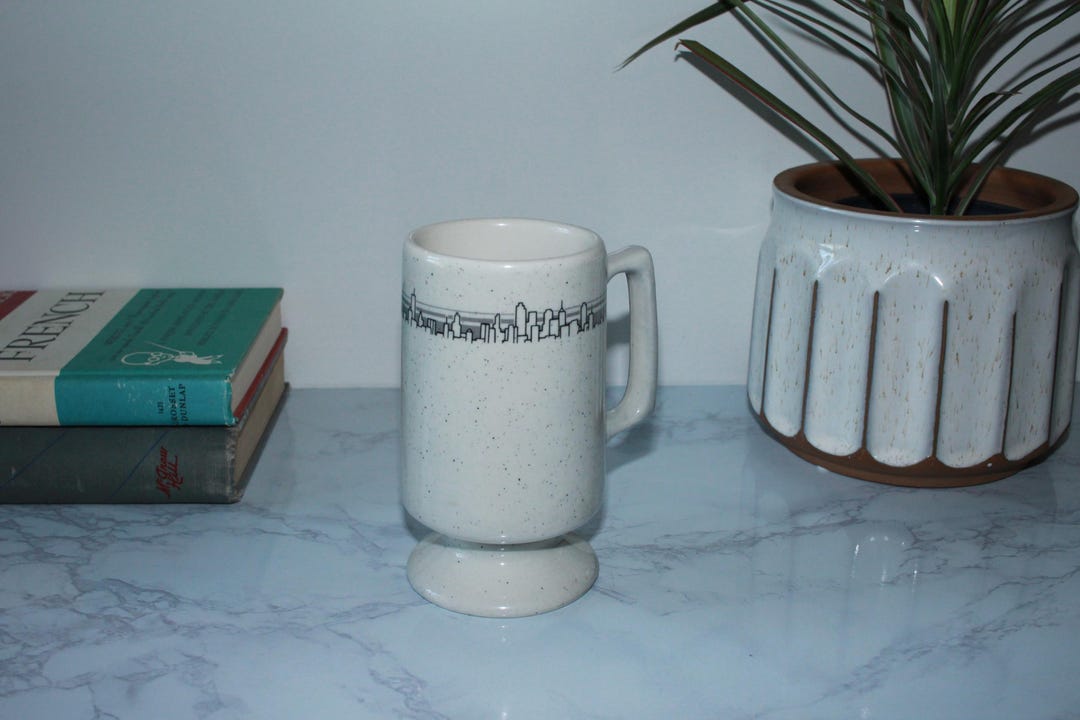 New York City Skyline Restaurant Ware Mug Vintage - Buffalo China - Etsy