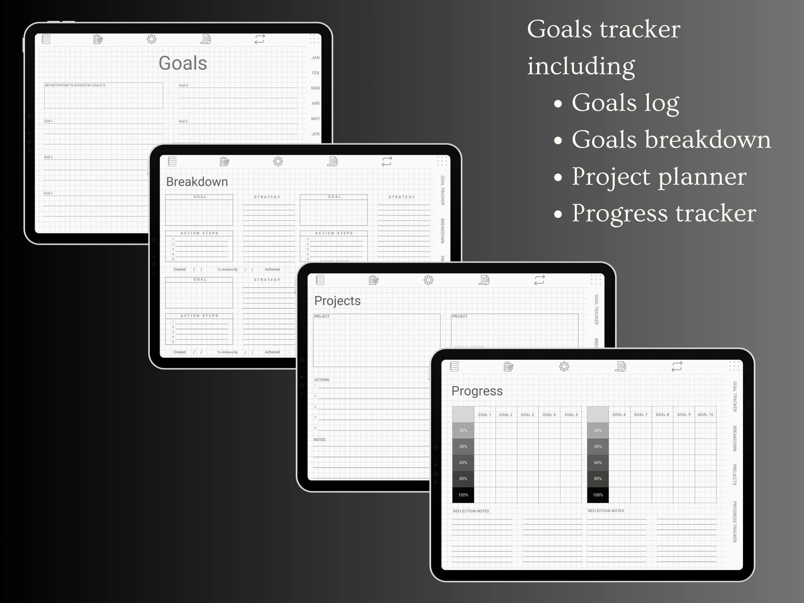 Ultimate Engineers Digital Planner, Undated Digital Planner for ...