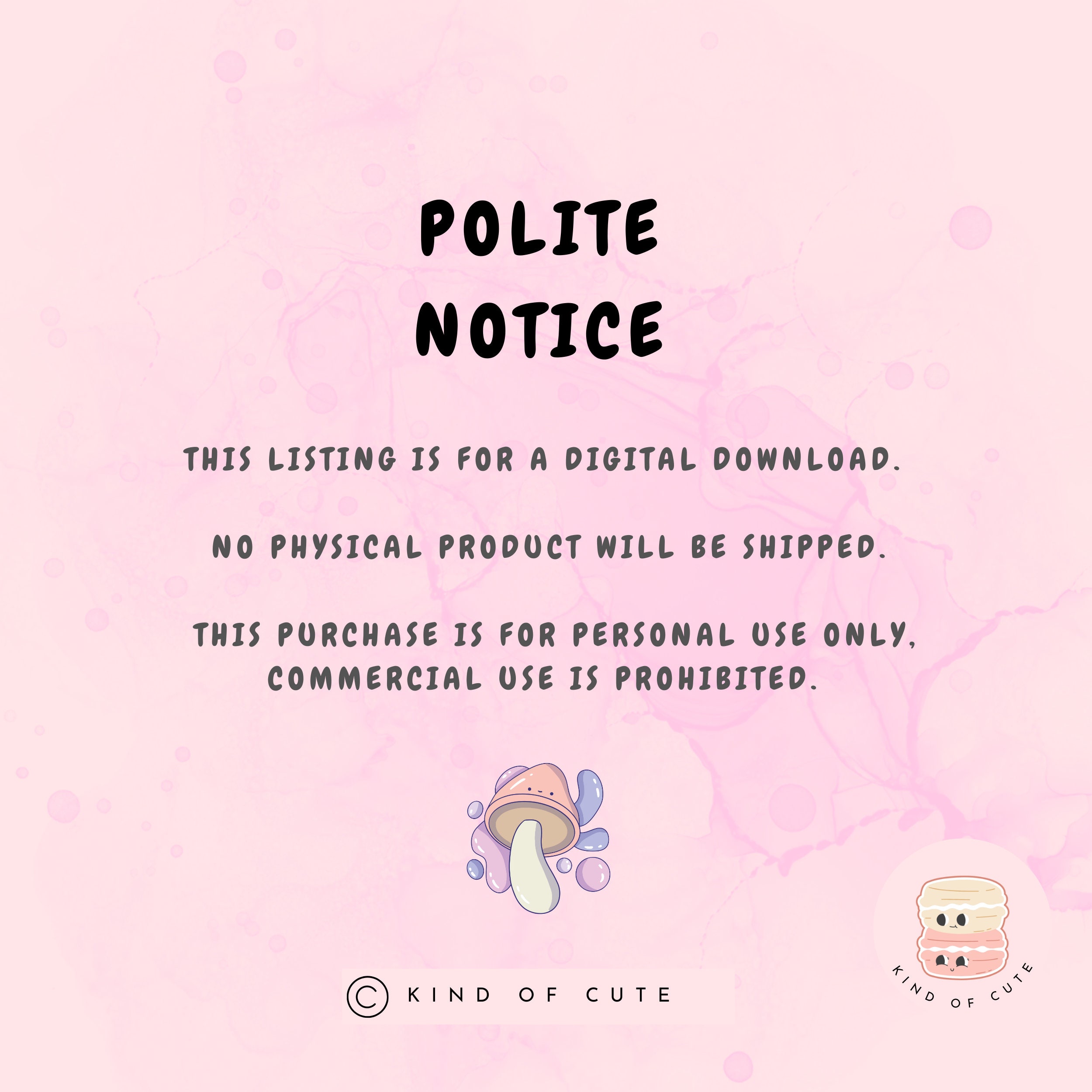 Cute Pink Stickers Digital Download Pink Digital Stickers - Etsy