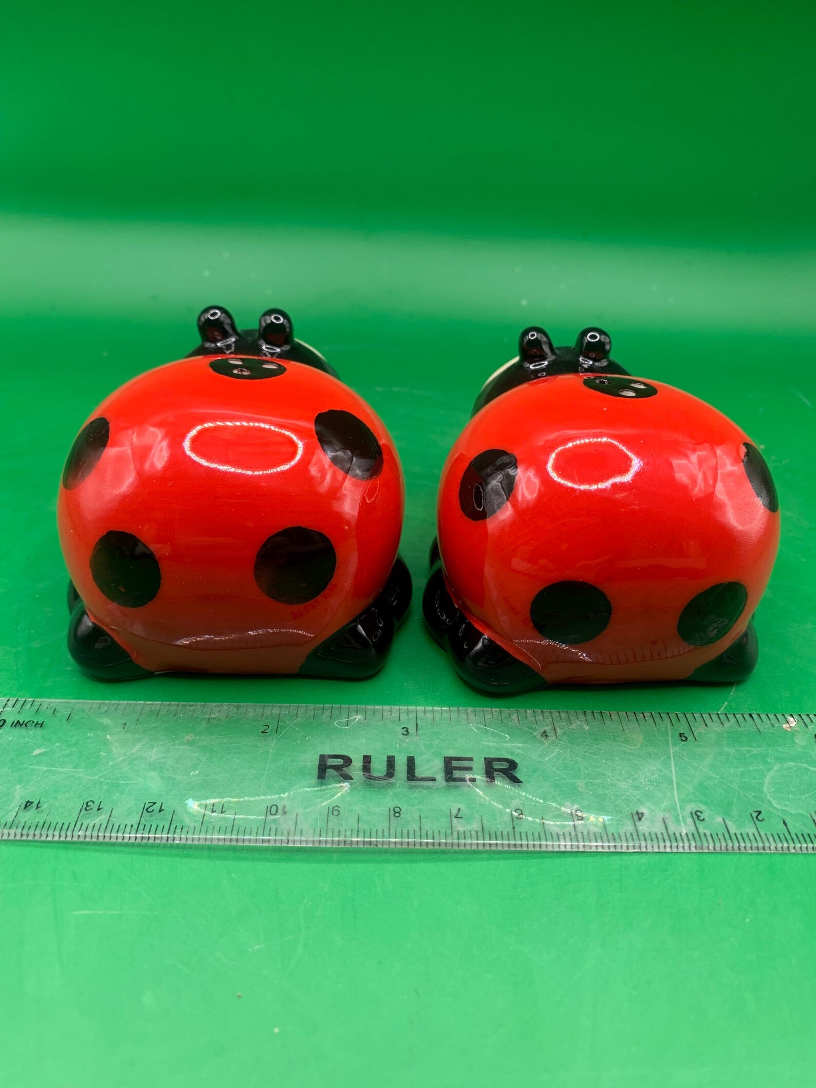 Vintage Burton and Burton Ladybug Salt & Pepper Shakers - Etsy