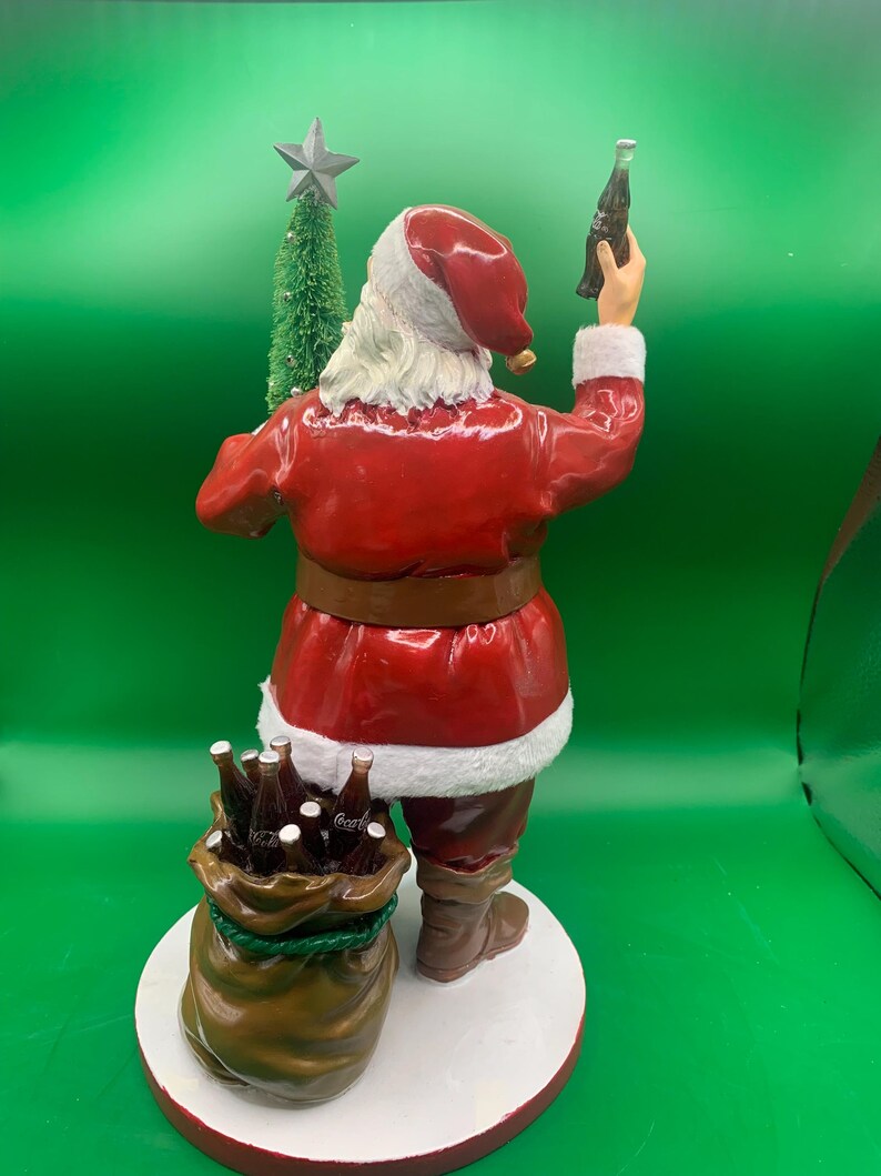 Coke a Cola Santa Clauses Figure - Etsy