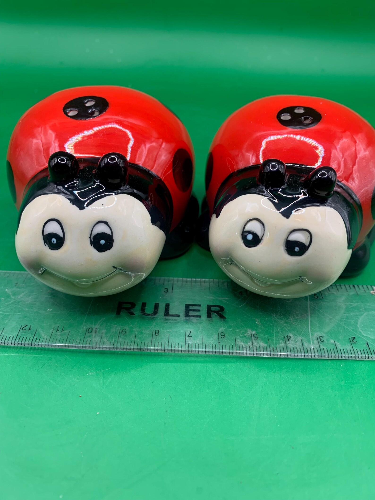Vintage Burton and Burton Ladybug Salt & Pepper Shakers - Etsy