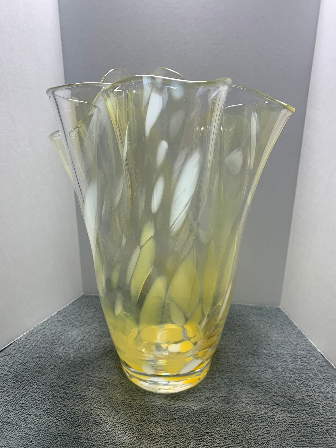 Murano Large Glass Vase - Etsy