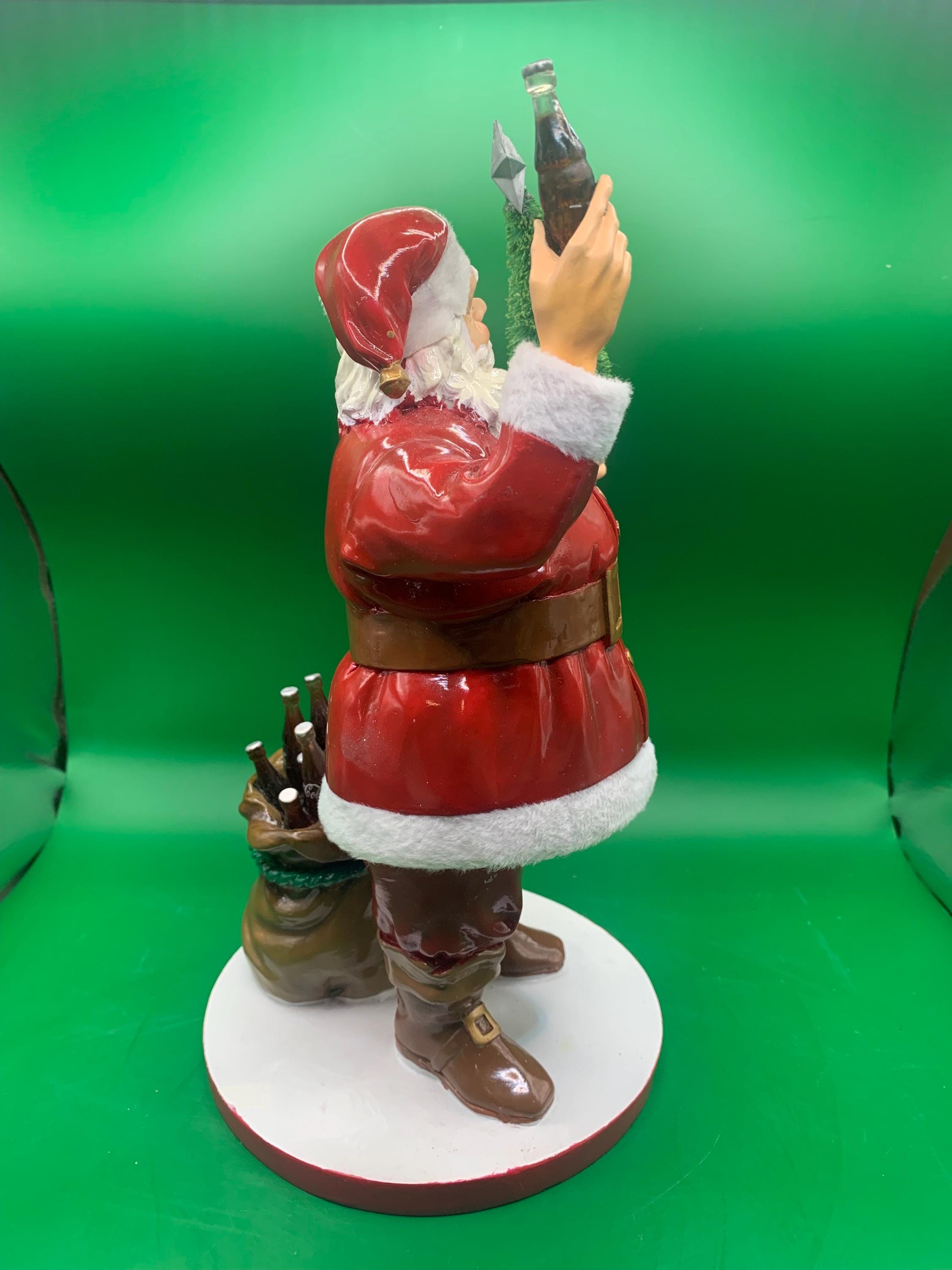 Coke a Cola Santa Clauses Figure - Etsy
