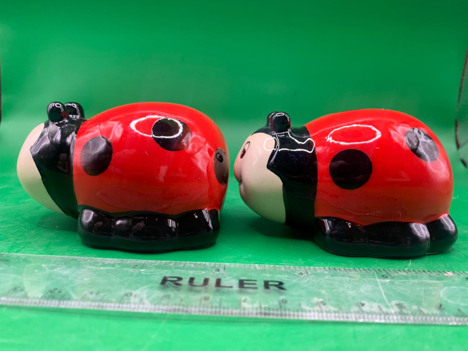 Vintage Burton and Burton Ladybug Salt & Pepper Shakers - Etsy