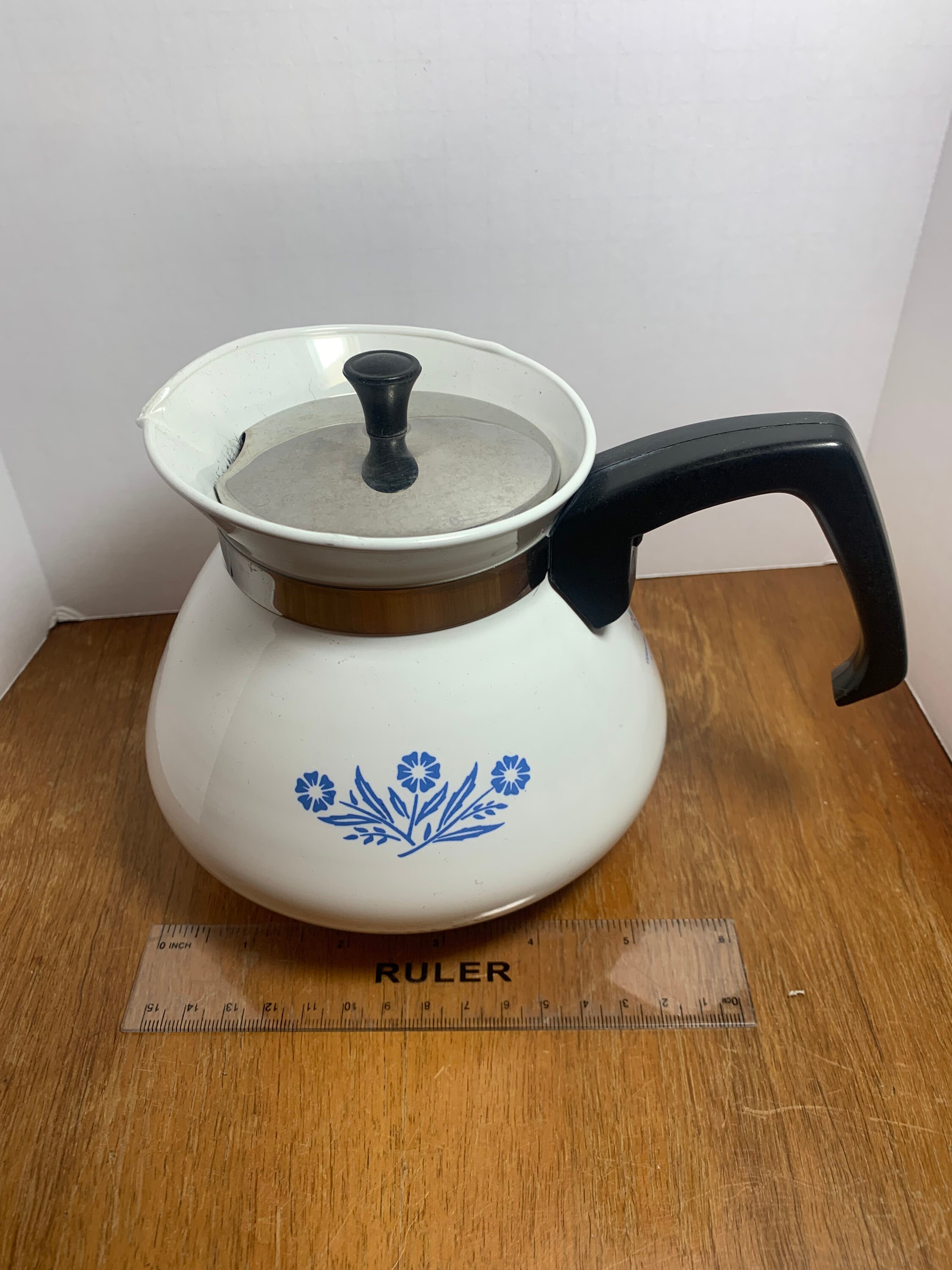 Corningware 6 Cup Teapot Rare Rear Marking - Etsy