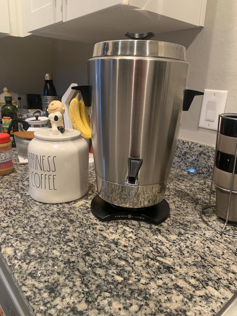 General Electric Vintage Working 30 Cup Coffee Maker. GE - Etsy