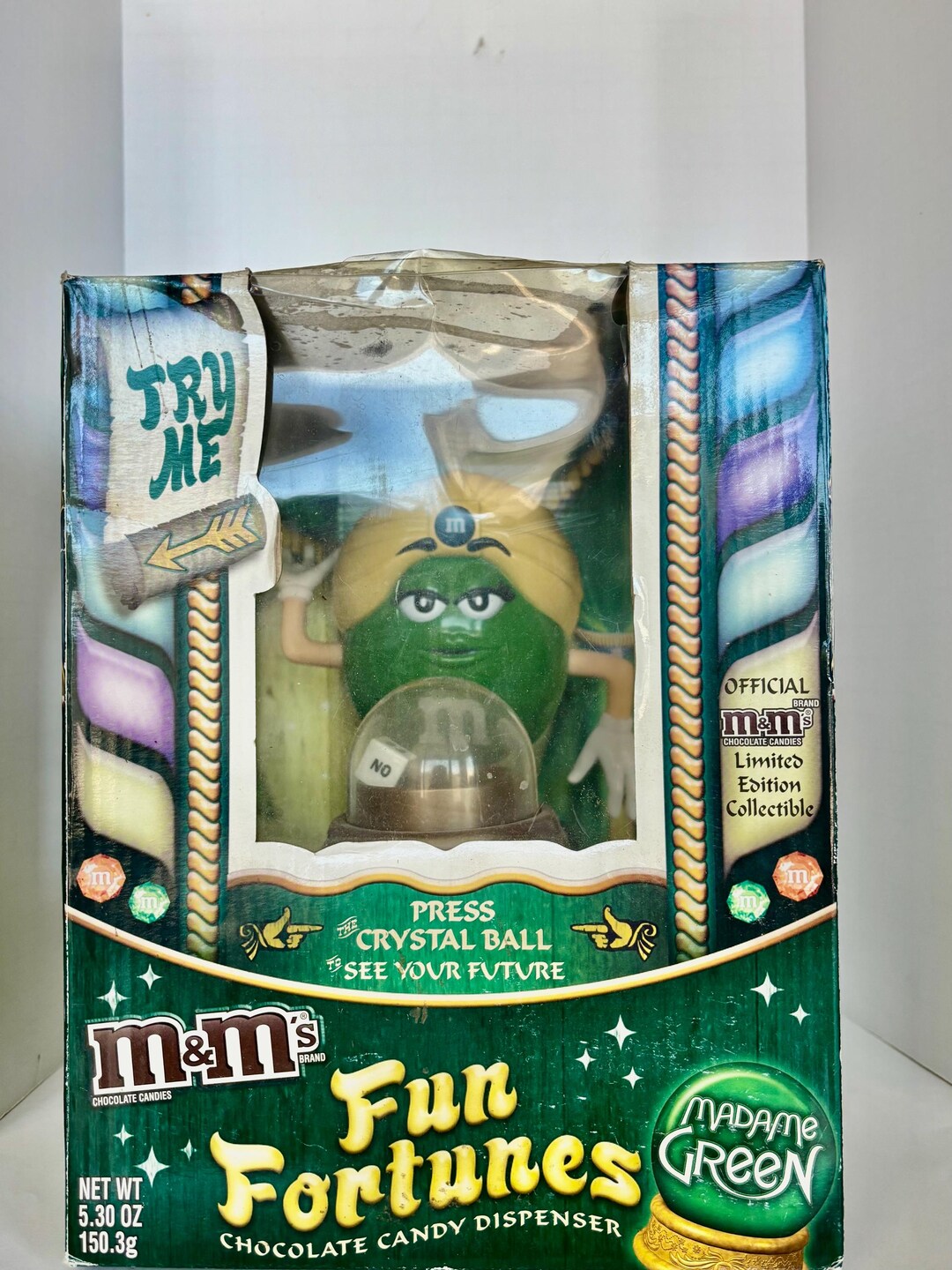 Vintage M&M Fortune Teller Candy Dispenser - Etsy