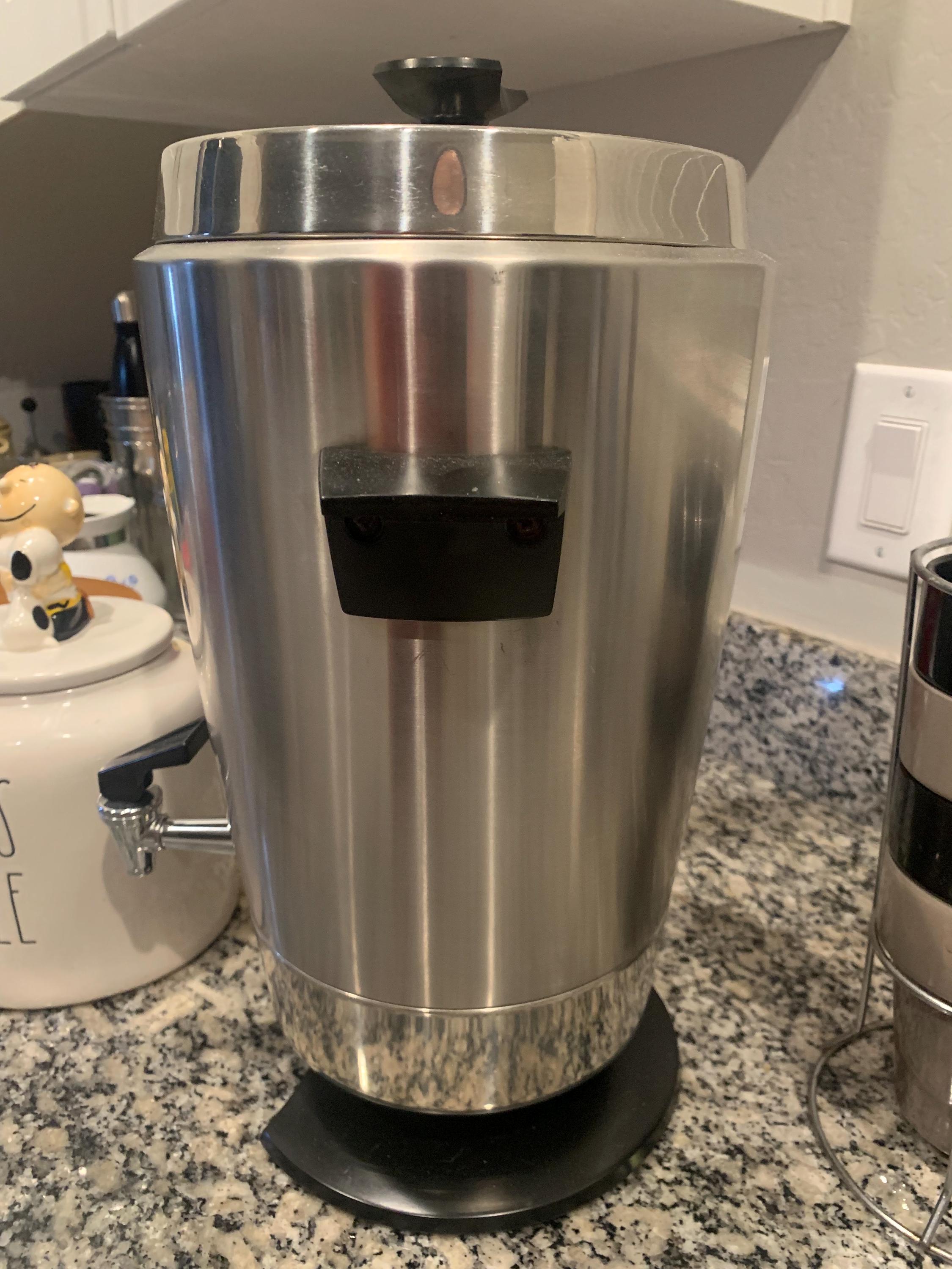 General Electric Vintage Working 30 Cup Coffee Maker. GE - Etsy
