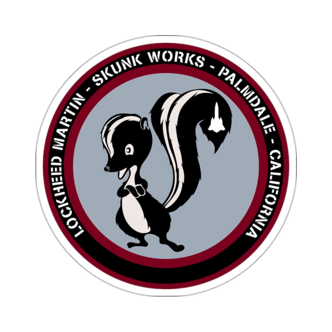 Lockheed Martin Skunk Works Kiss-cut Stickers - Etsy UK