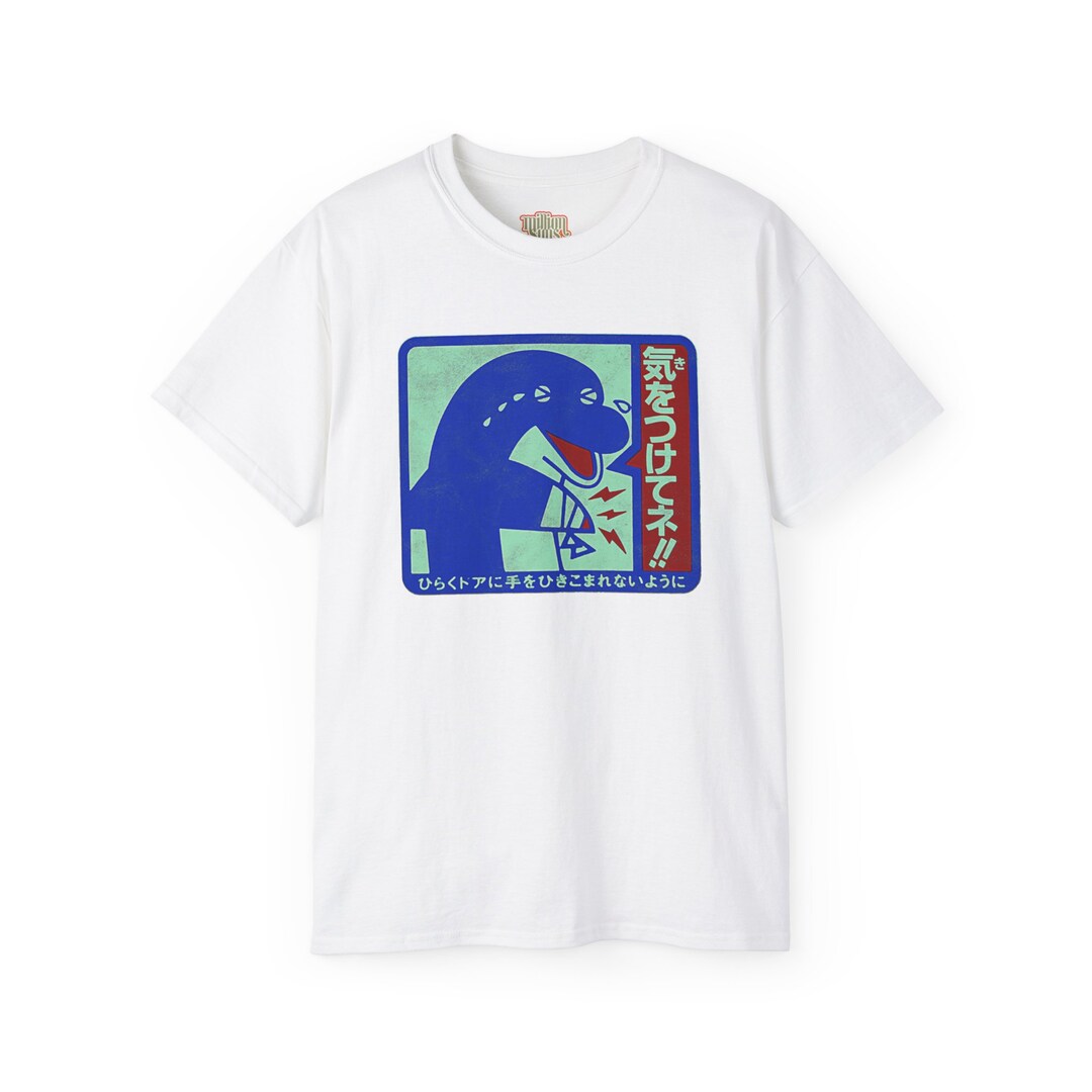 Japanese Train Warning Sign With Dolphin Vintage Style Unisex Ultra ...