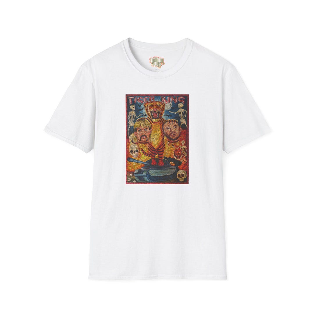 Tiger King Ghana Poster Retro Distressed Style Funny Cult Unisex ...