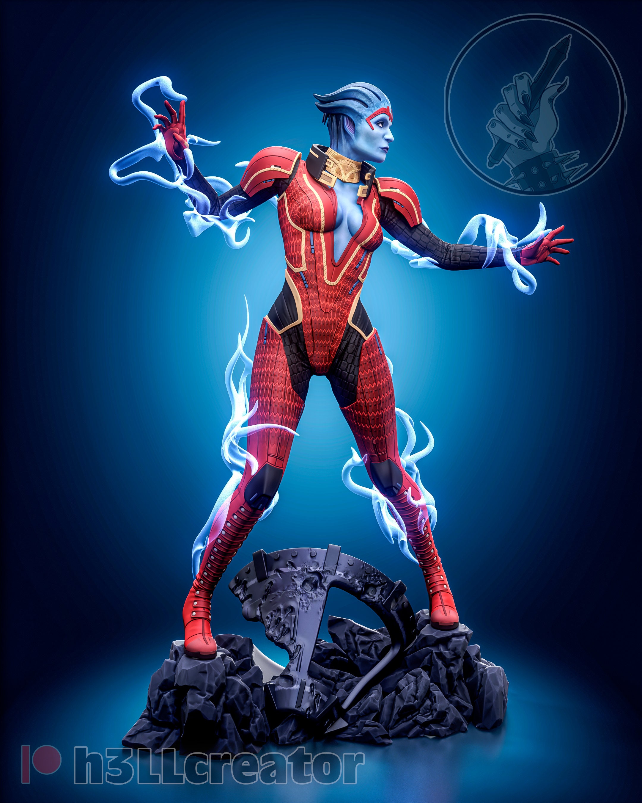 Samara Mass Effect Etsy 9654