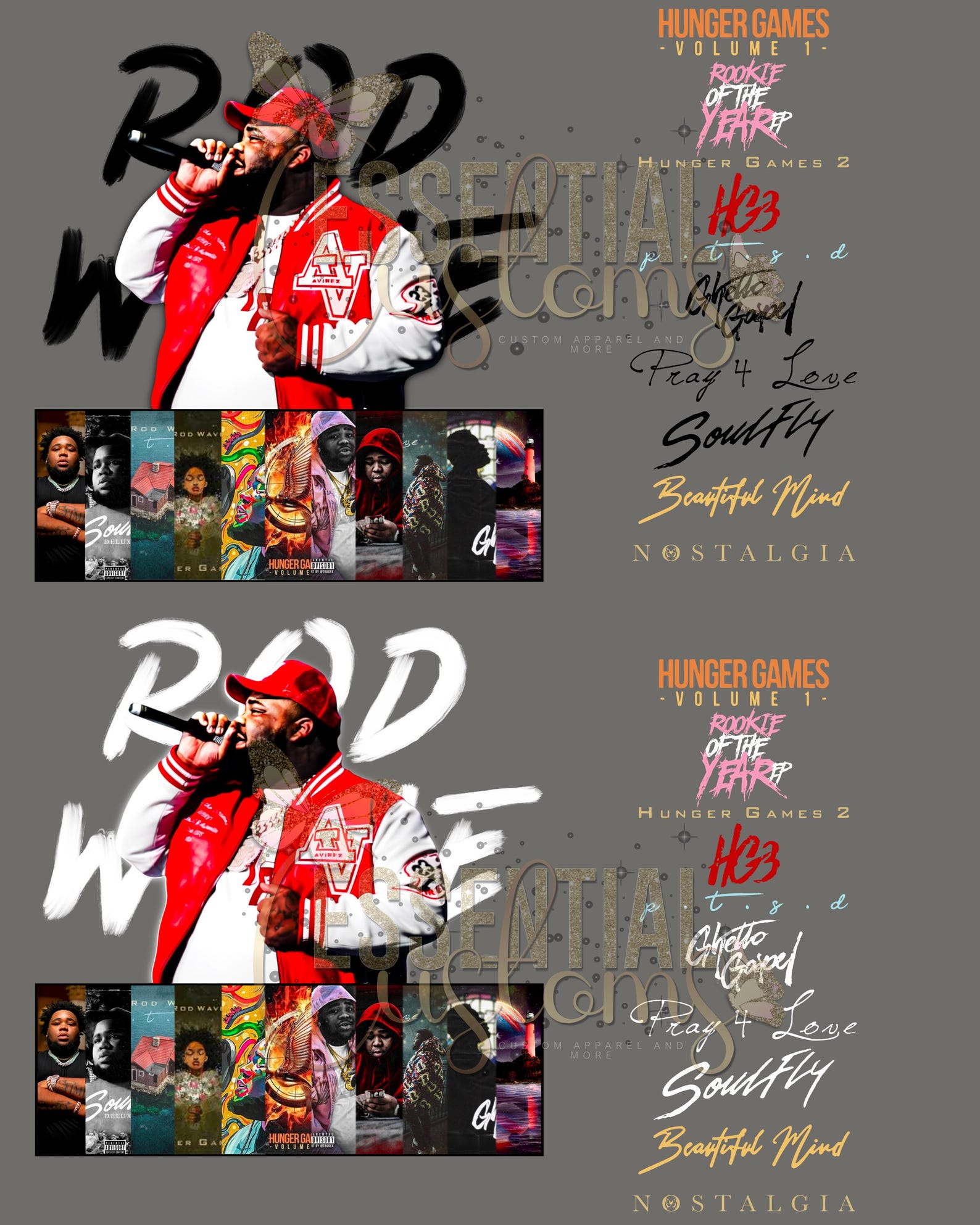 Rod Wave PNG Rod Wave Tour PNG Album Rod Wave PNG Couverture de l'album ...