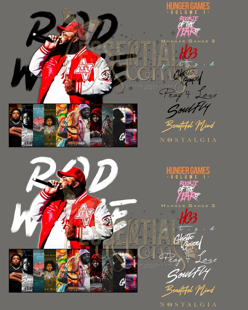 Rod Wave PNG Rod Wave Tour PNG Album Rod Wave PNG Couverture de l'album ...