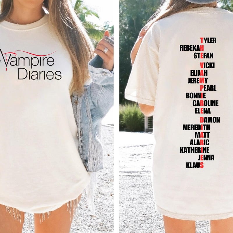 Vampire Diares Svg - Etsy