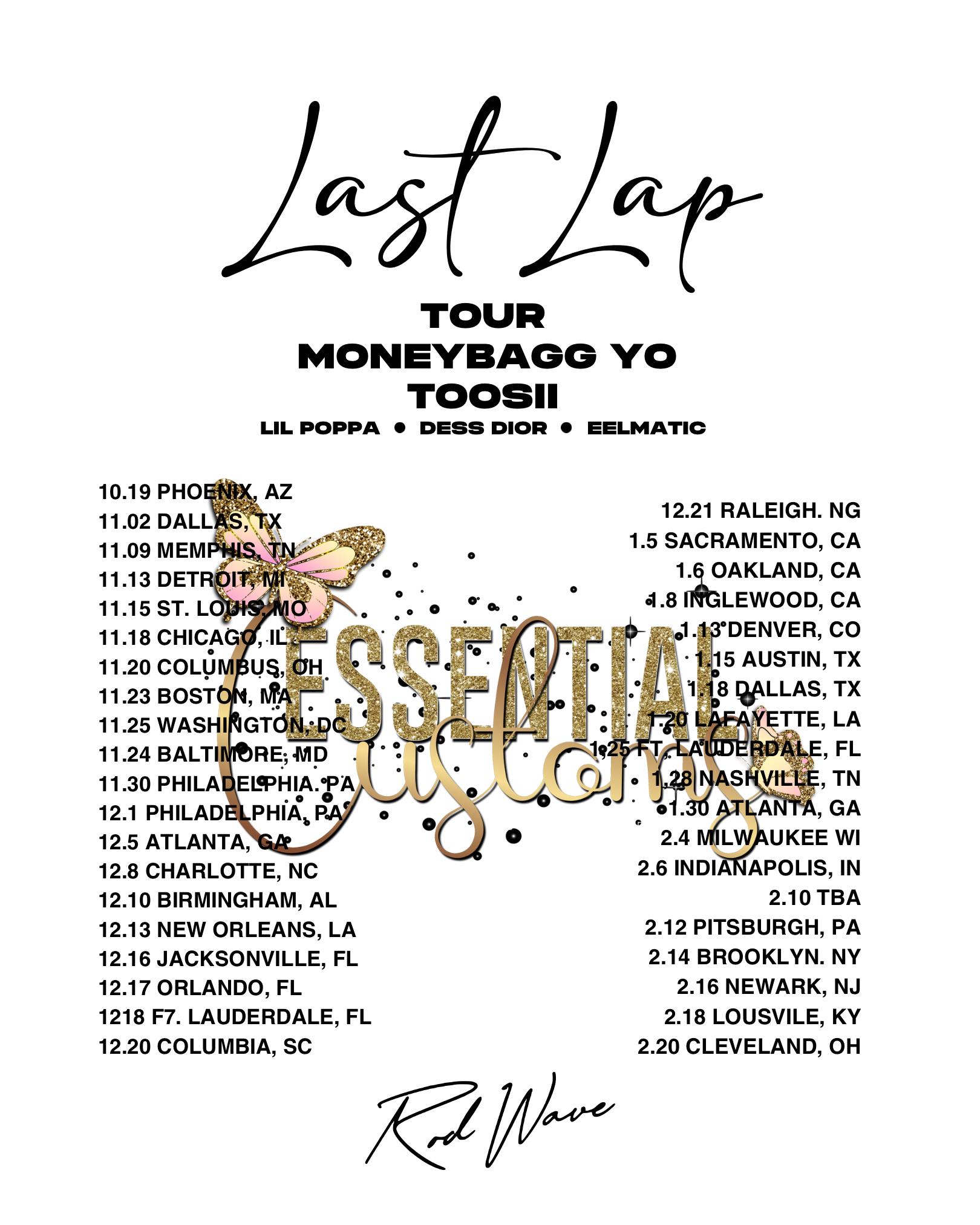 Rod Wave Last Lap 2024 Tour PNG - Etsy