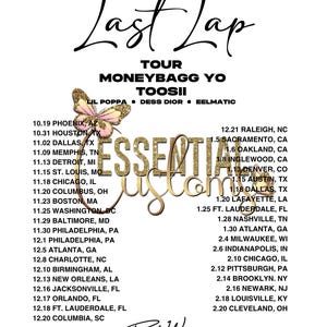 Rod Wave Updated Last Lap 2024/2025 Tour Dates PNG - Etsy